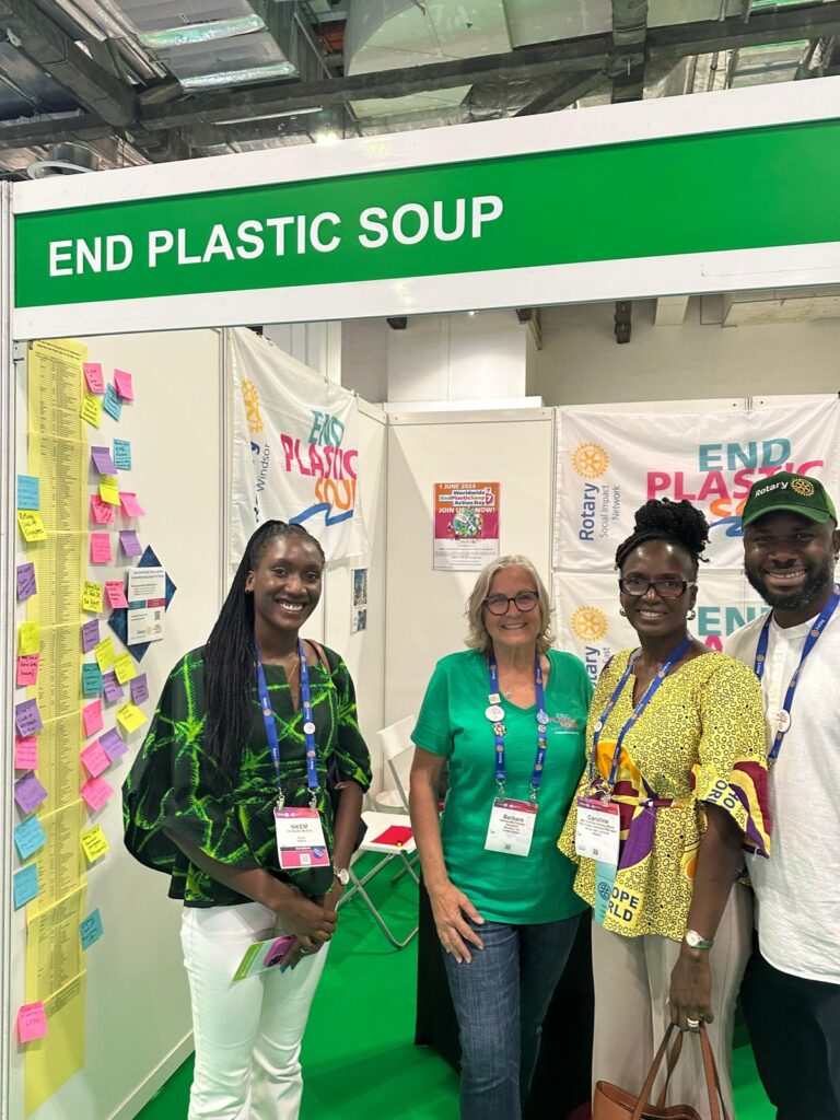 EndPlasticSoup at the Rotary International convention in Singapore - EndPlasticSoup