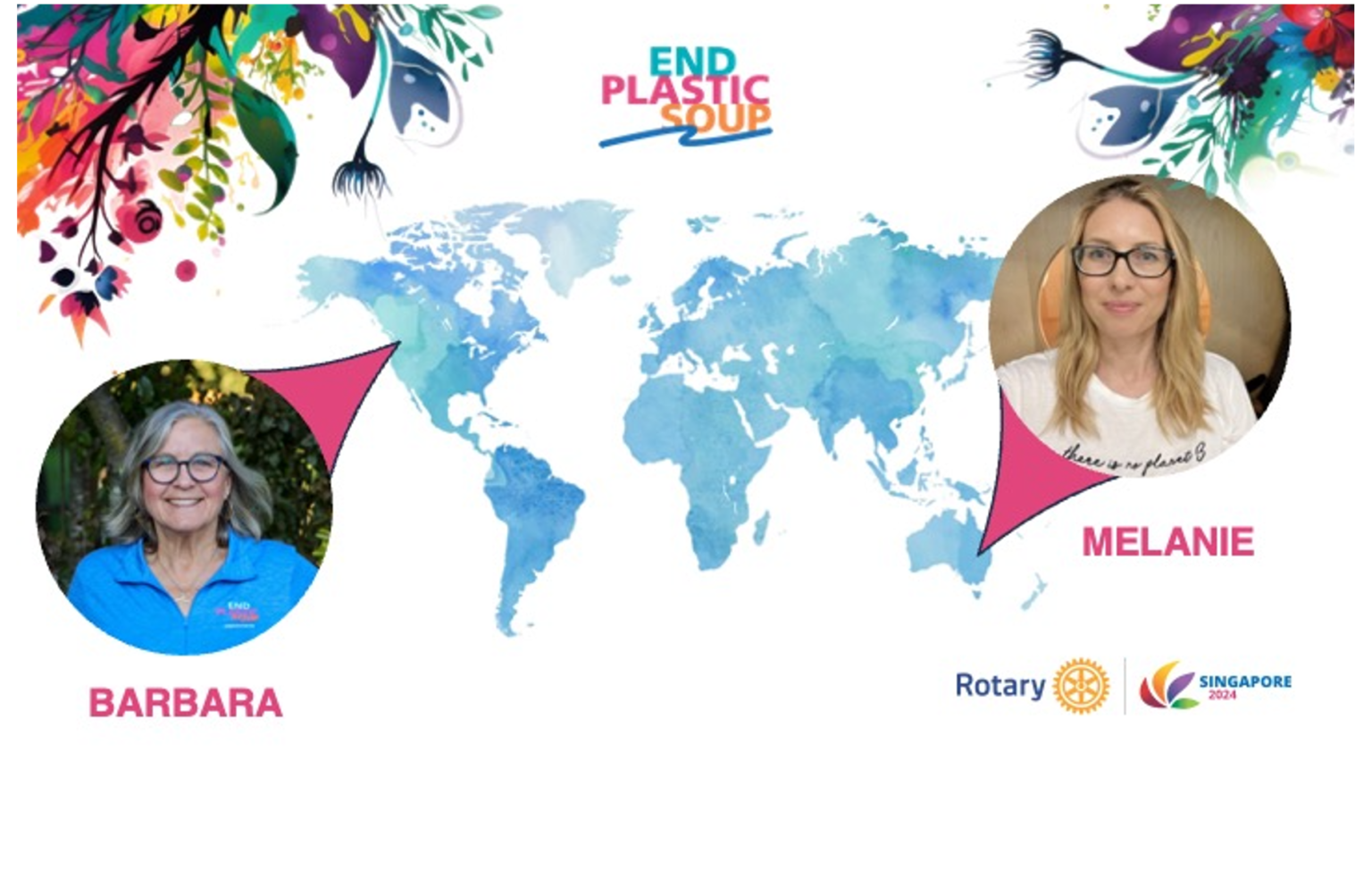 EndPlasticSoup at the Rotary International convention in Singapore - EndPlasticSoup