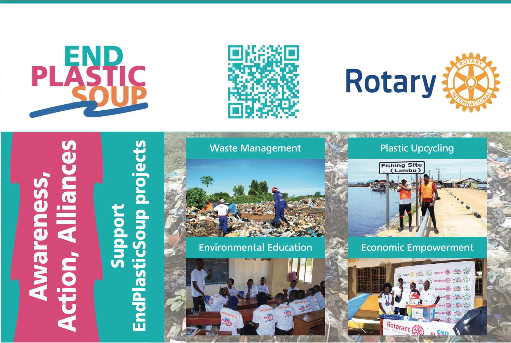 EndPlasticSoup projects to support - EndPlasticSoup