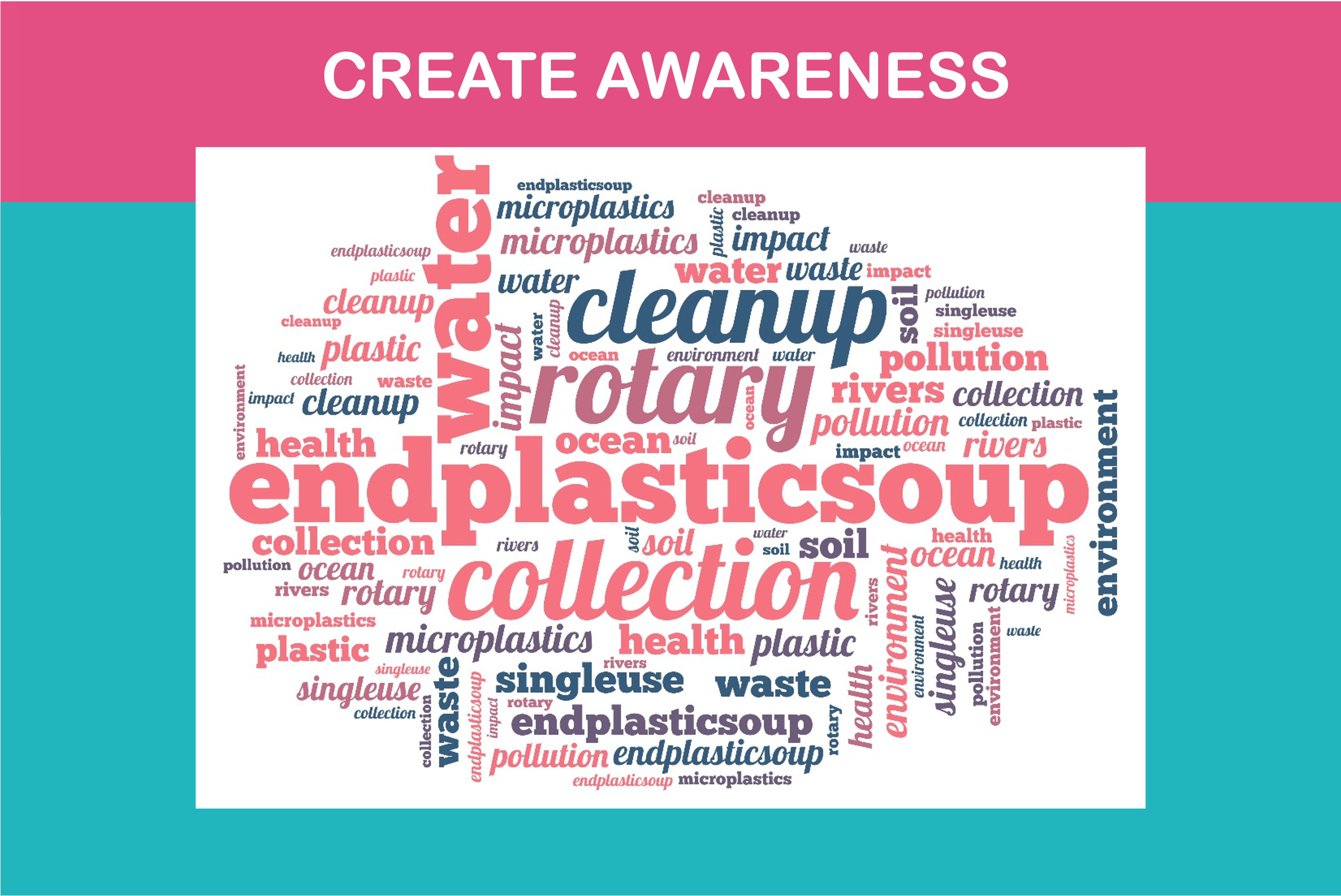 Create awareness - EndPlasticSoup
